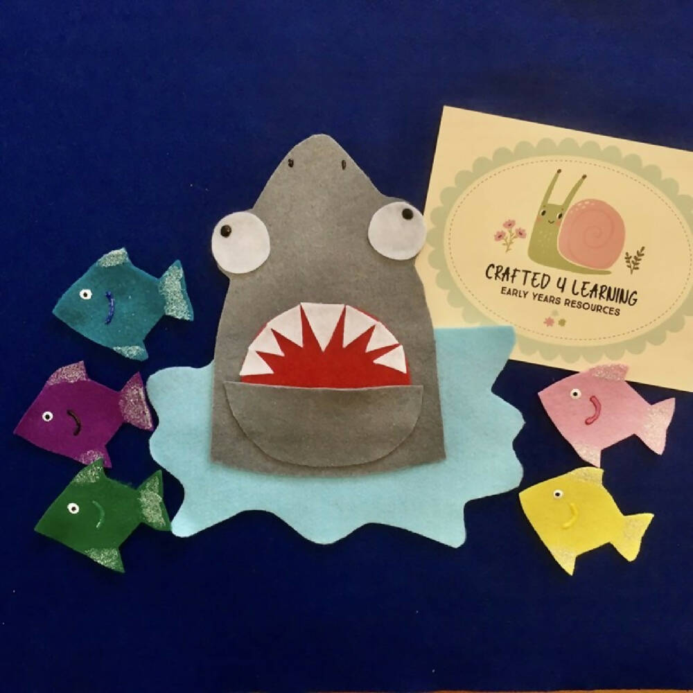 5 Little Fish Felt Board Set