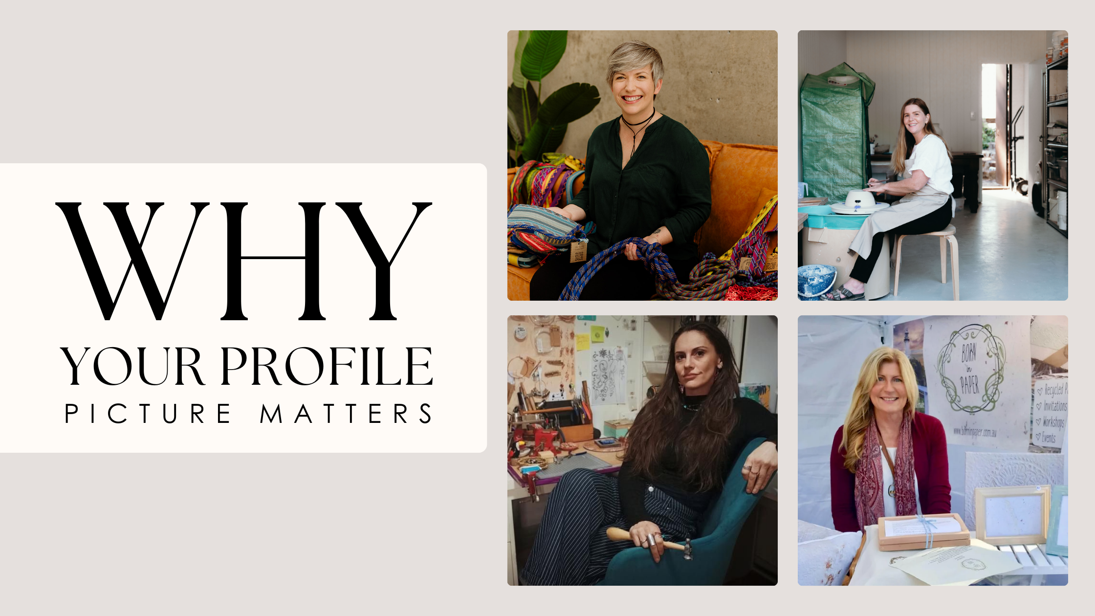 Adding a Profile Photo to your Store | Humans buy from Humans!