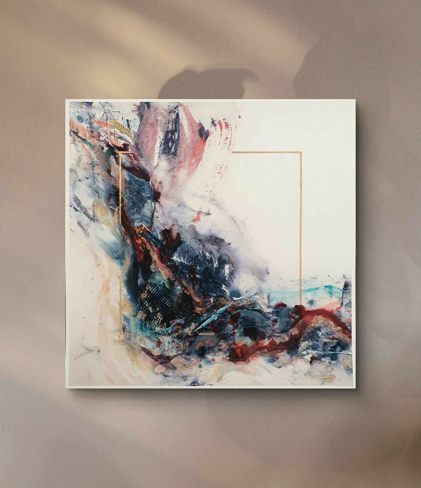 'Finding My Way' | Square Prints | Abstract wall art | Paper or canvas