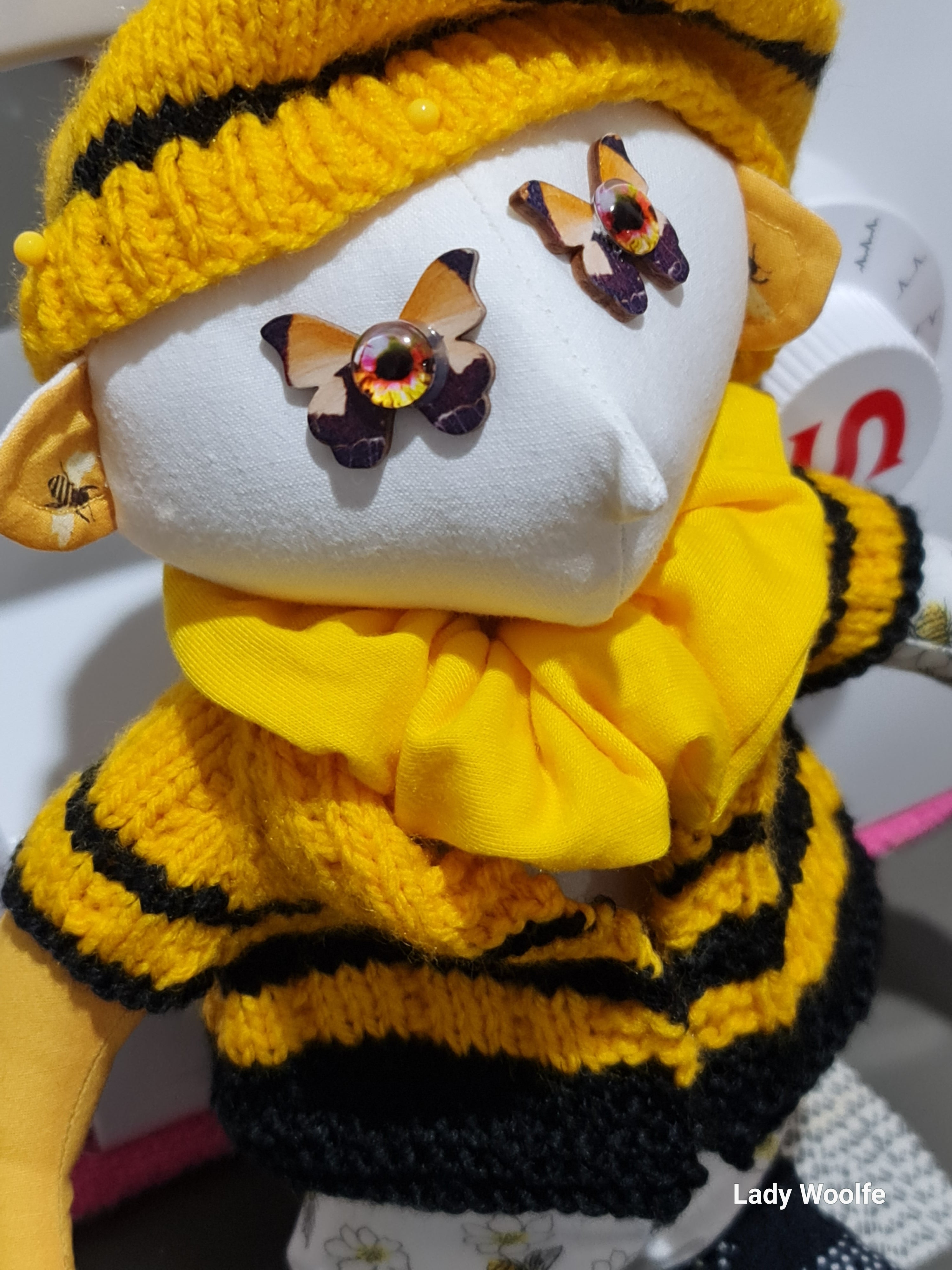 Handmade Art Doll - Beatrice (Bee)