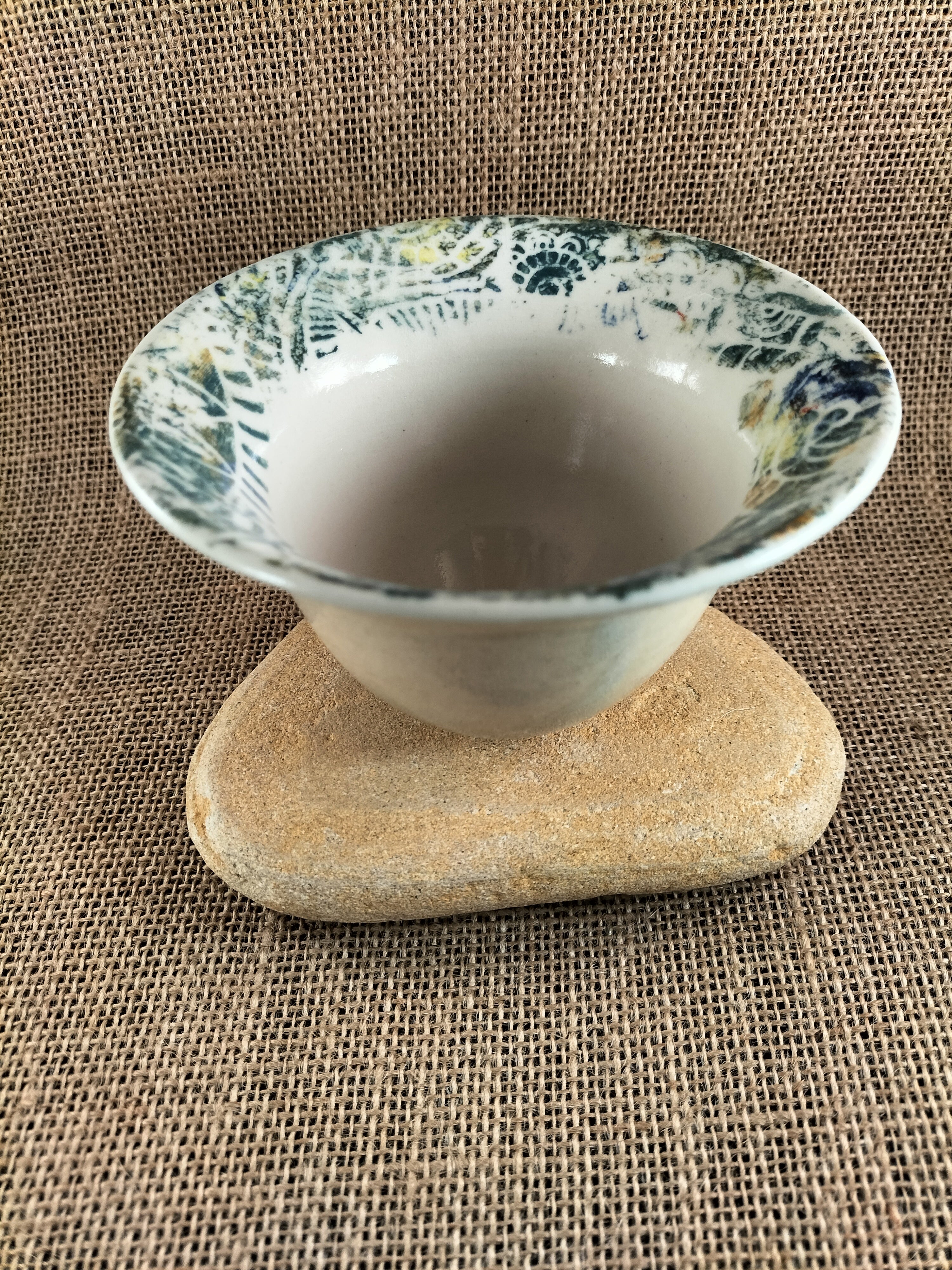 Small Bowl with Rim Decoration