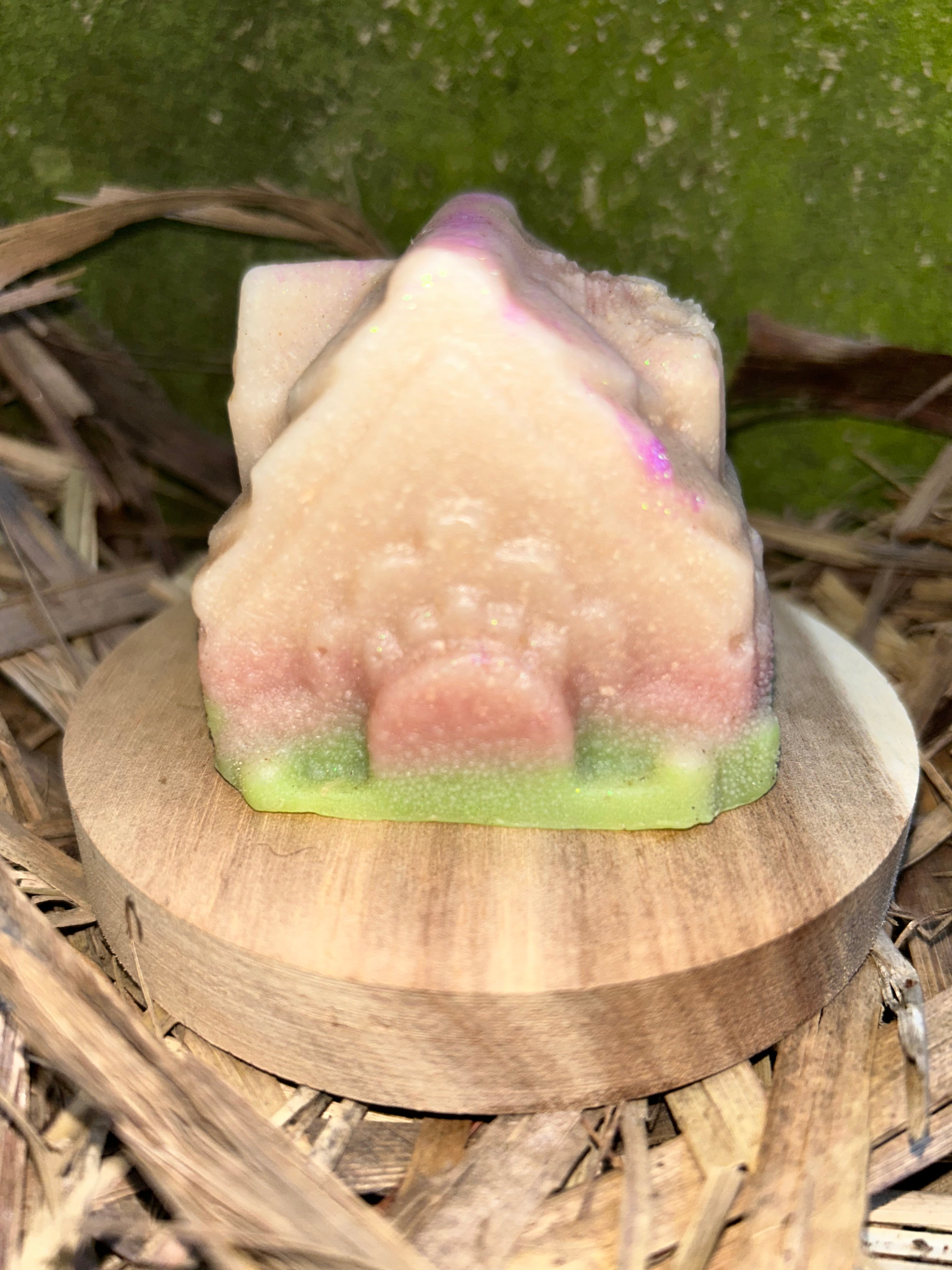 Handmade Christmas Soap Elf House | Natural Holiday Gift | Festive Gli