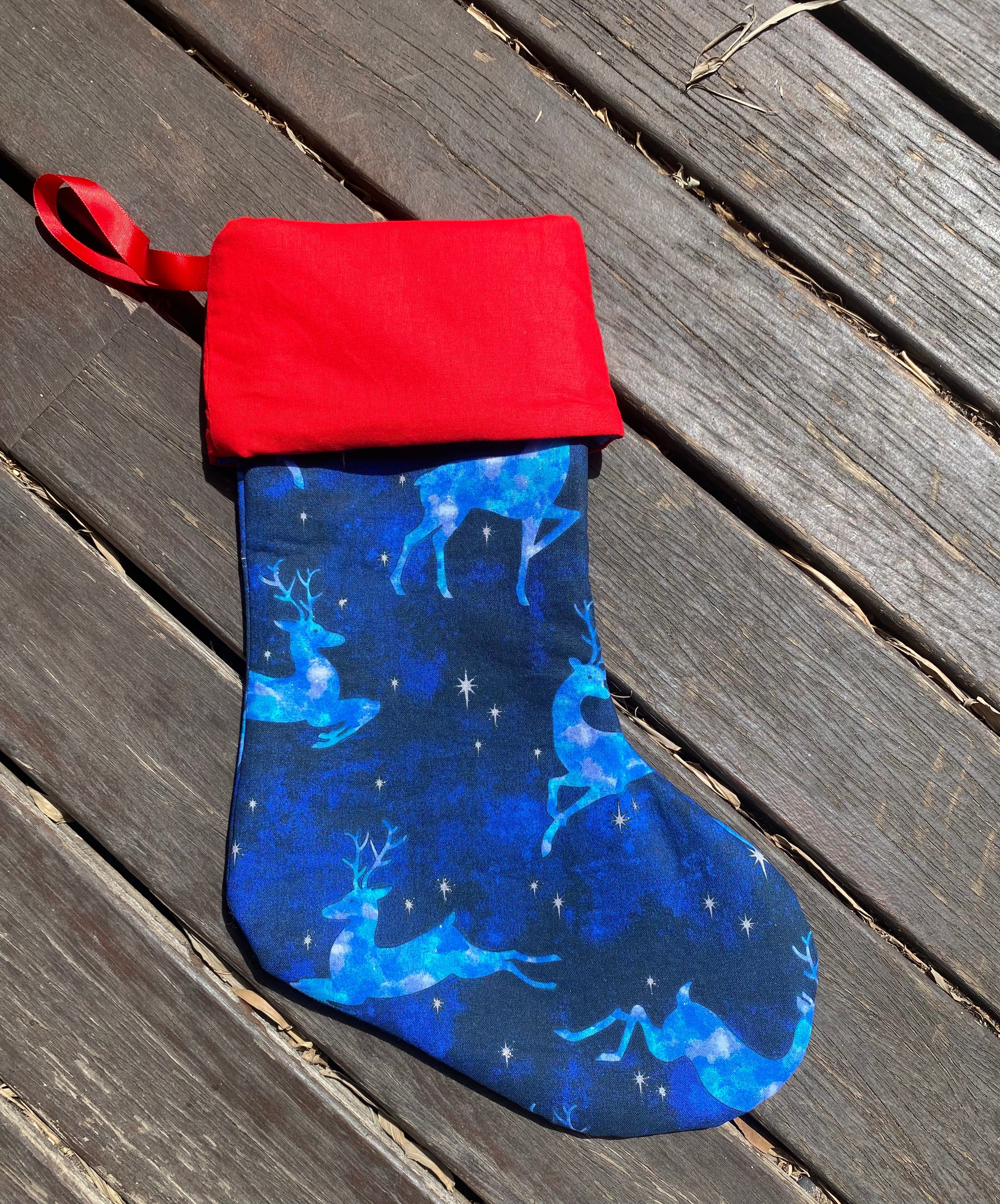 Reindeer Christmas Stocking