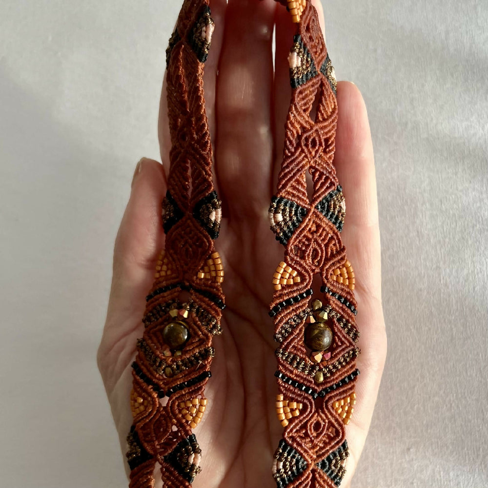 SOLD OUT - Micro Macrame Headband