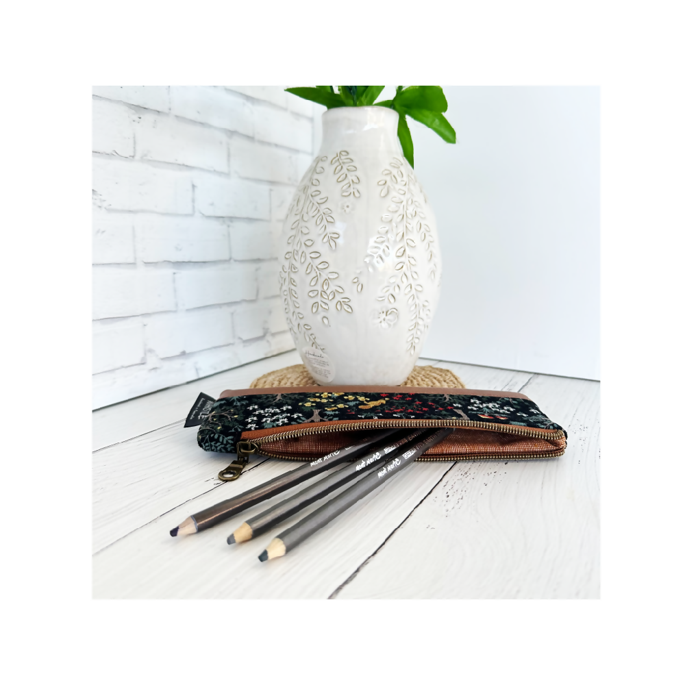 Slimline Pencil Cases - Woodland Scene