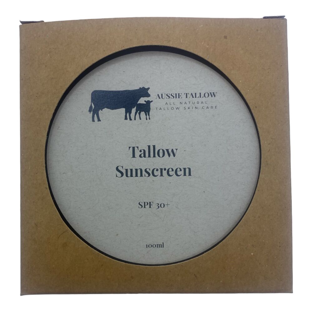 Natural TALLOW Mineral Sunscreen 100ml