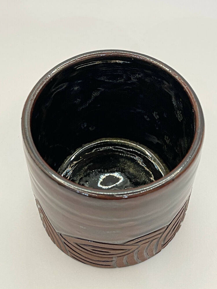 Handmade Wheel-Thrown Red Earth Clay Cup – 230ml