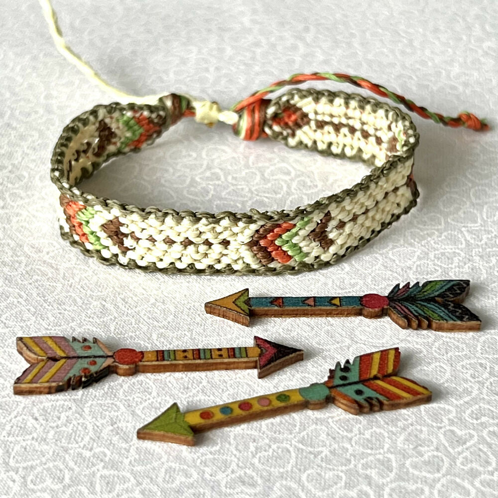 Arrows Micro Macrame +FREE Microfibre Pouch