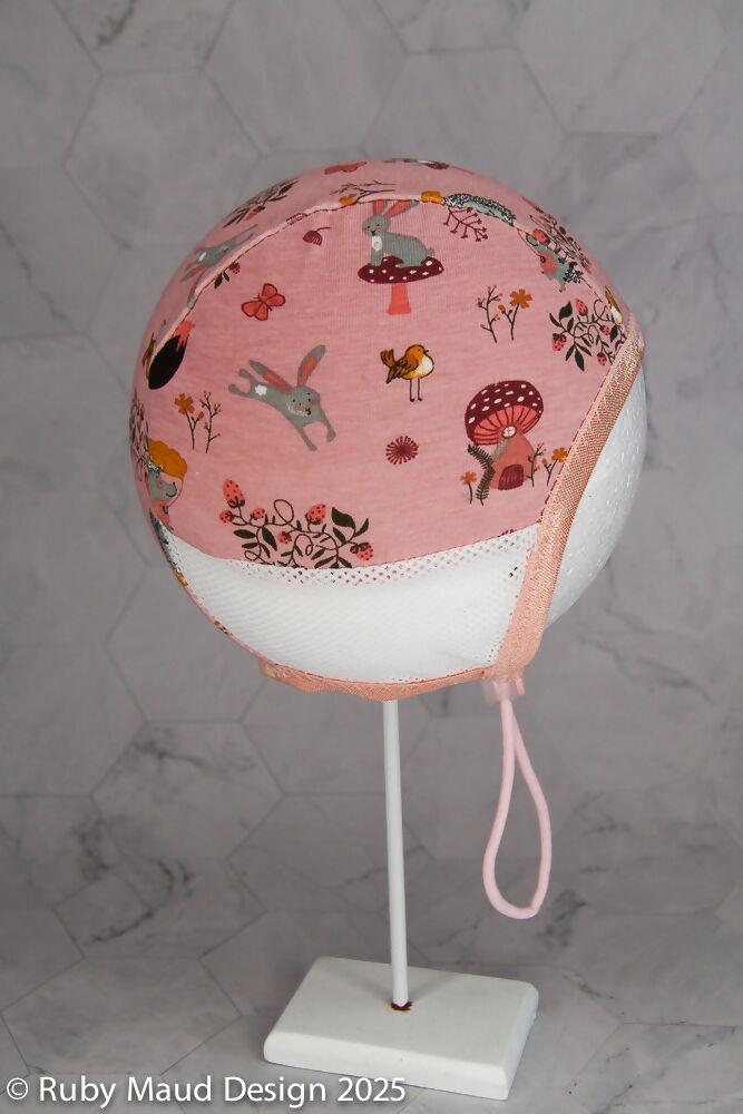 Hearing Aid Bonnet Pilot Cap - Forest Friends