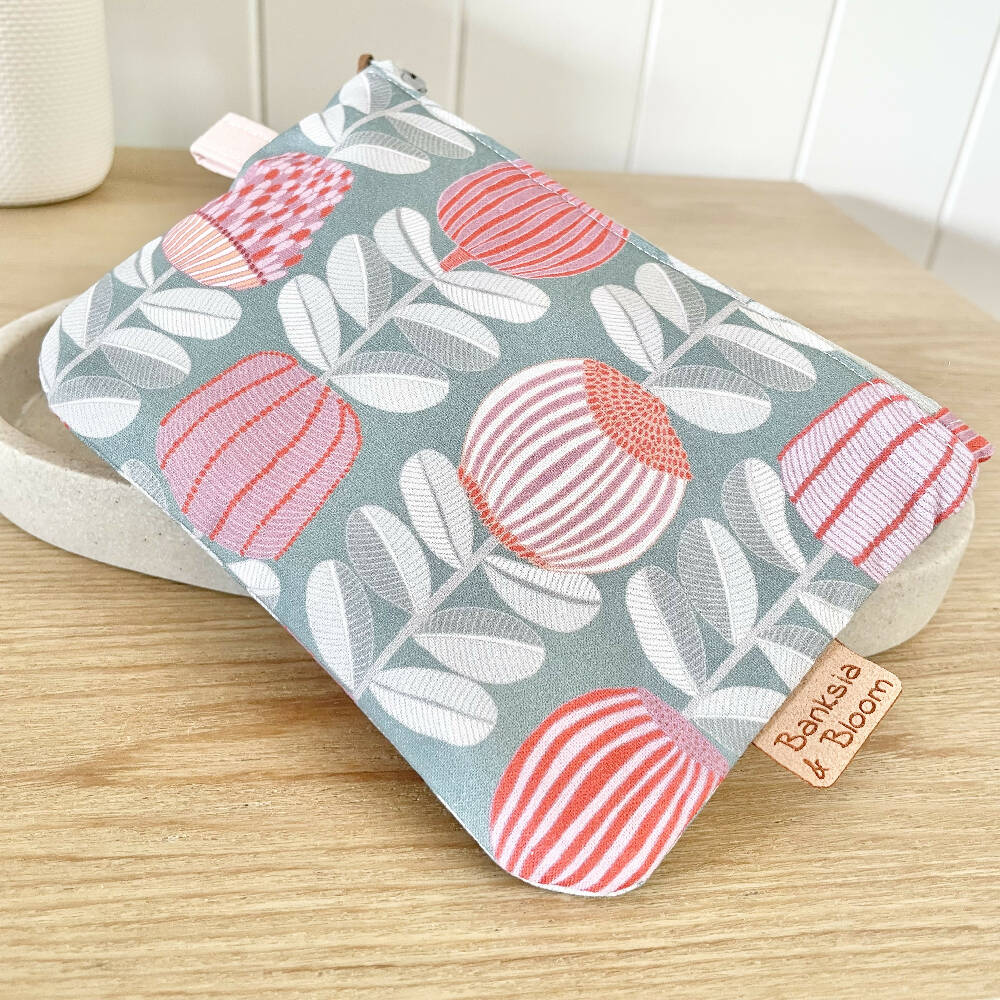 Small Cotton Pouch/Coin Purse~ Proteas