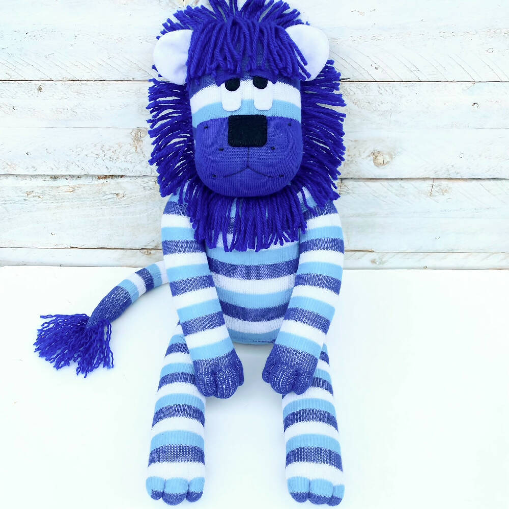 Lennox the Sock Lion - MADE TO ORDER soft toy