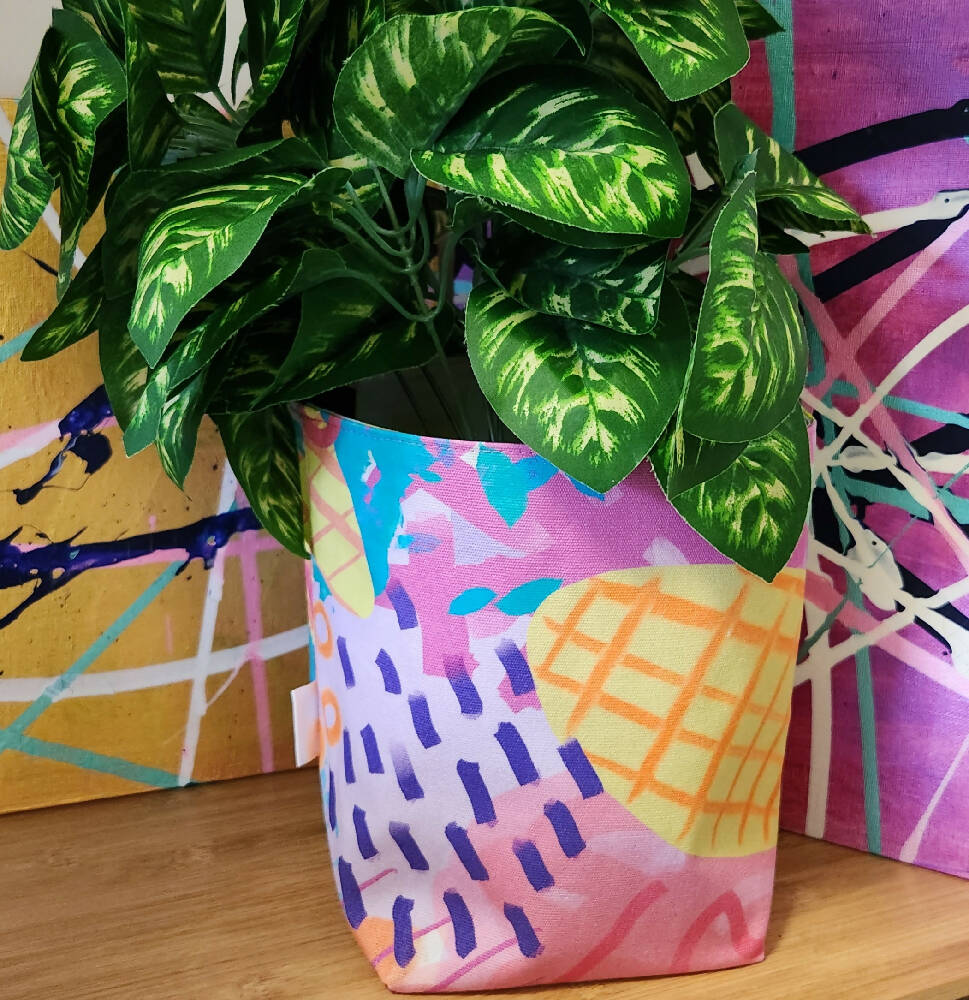Abstract Colourful Plant Cover