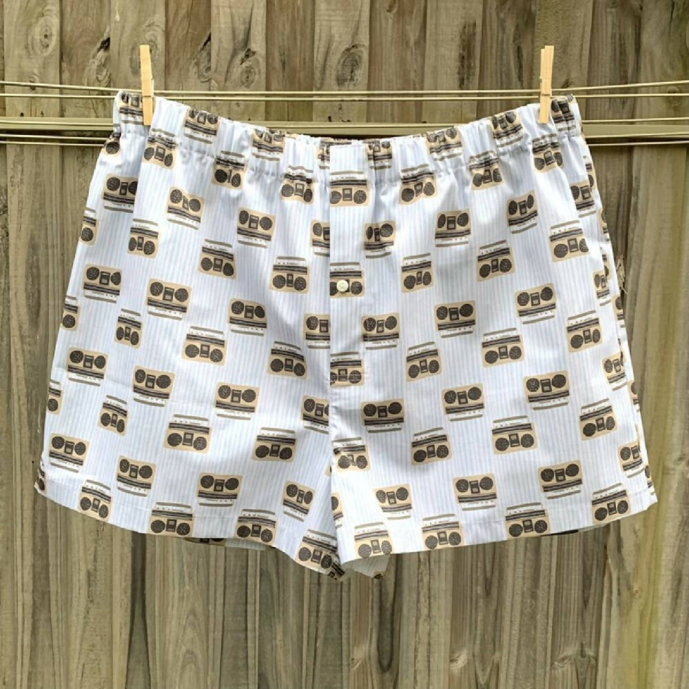 Men’s Retro Cassette Player Boxers